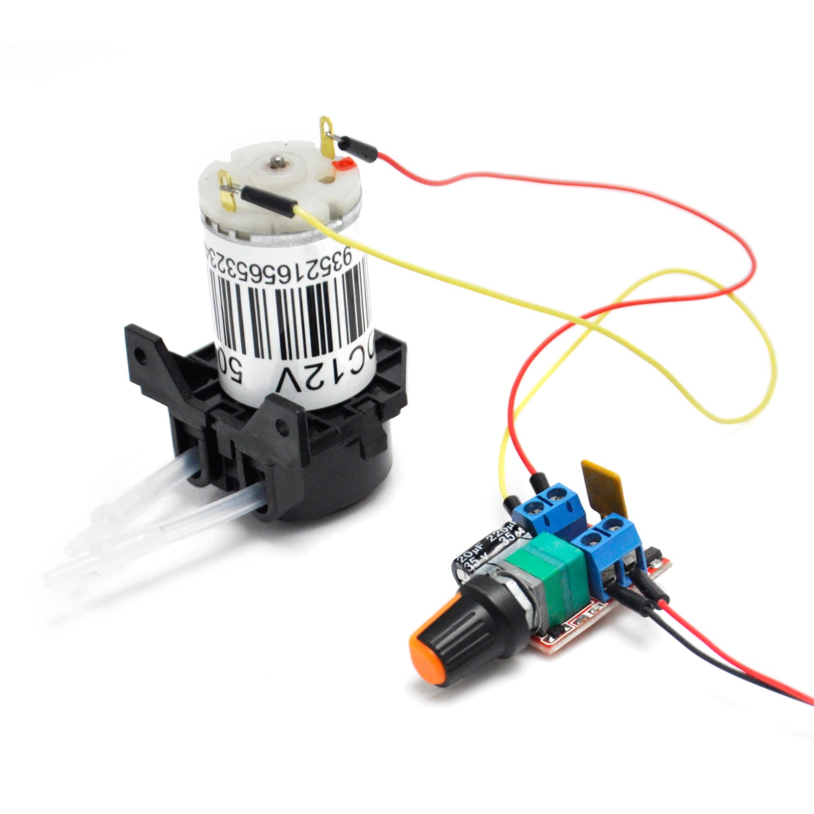 Gikfun 12V DC Dosing Pump Peristaltic Dosing Head with Connector For A